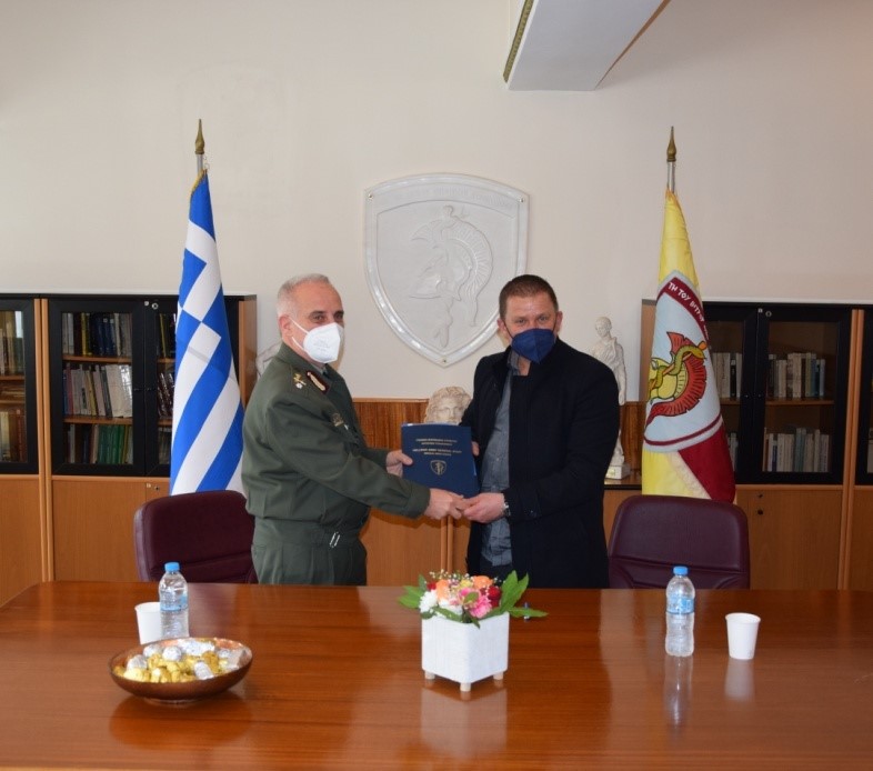 Yπογραφή μνημονίου 2022 - Σχολή Εφαρμογής Υγειονομικού